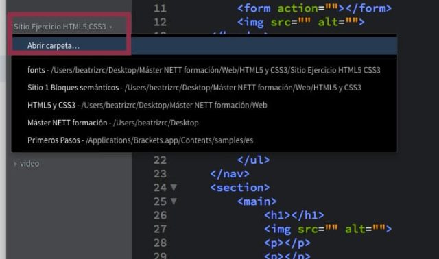 Cómo usar Brackets editor: Descarga, Configuración y Primeros Pasos